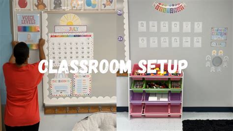 Kindergarten Classroom Setup Part 2 First Year Teacher Youtube