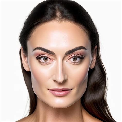 Premium Ai Image Young Woman Portrait Photo For Beauty Products