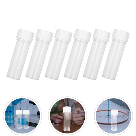 Galububu 12pcs Tiny Containers With Lids For Everyday Use Plastic Sample Bottles
