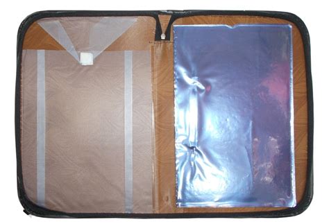 Kotak Sales Executive Portfolio Zip Lock File Folder 12 Transparent Sleeves Holder For Documents