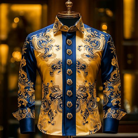 Fashion Unique Luxe Collection Cotton Shirt High Elasticity