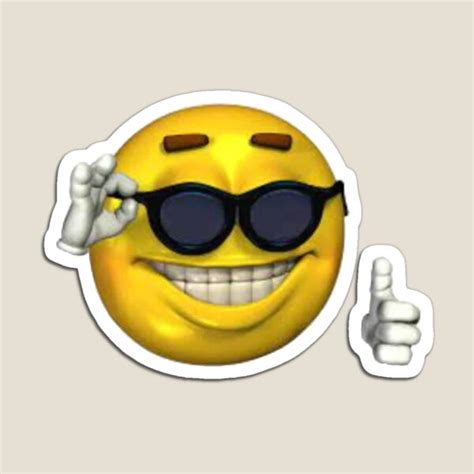 3d Thumbs Up Emoji Meme Magnet For Sale By Leala Bemus Redbubble