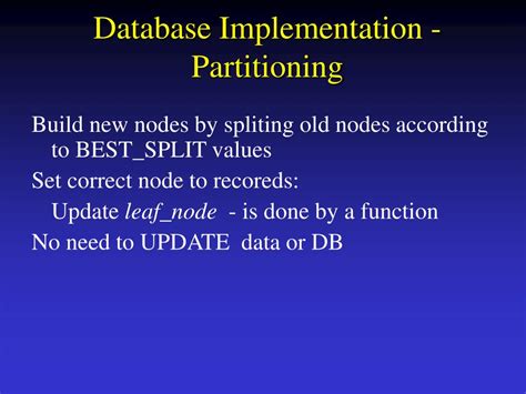 Ppt Scalable Mining For Classification Rules In Relational Databases