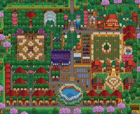 32 Aesthetic Stardew Valley Farm Layout Ideas No Mods Techshout