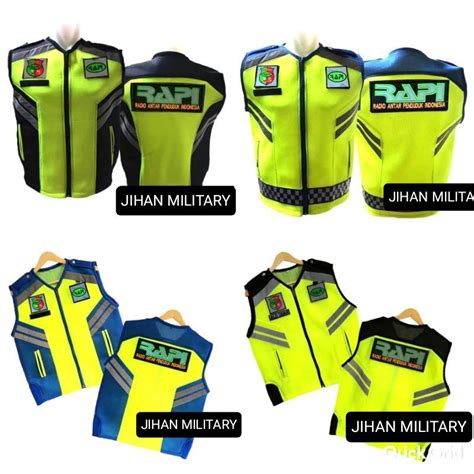 Jual Rompi Rapi Rompi Radio Indonesia Rompi Pria Shopee Indonesia