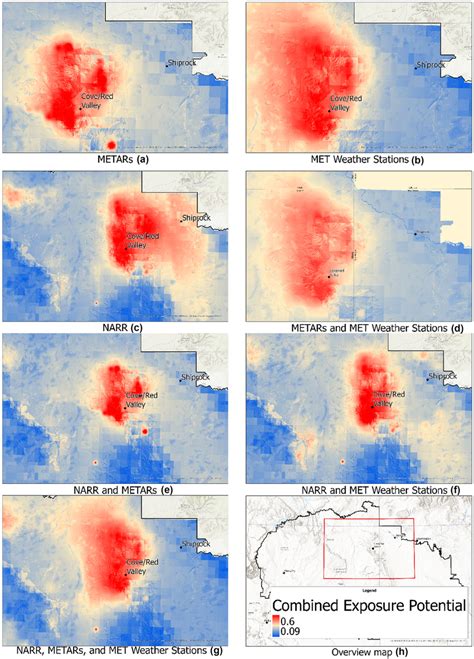 Potential Environmental Exposure To Aum Predicted By The Gis Mcda Model