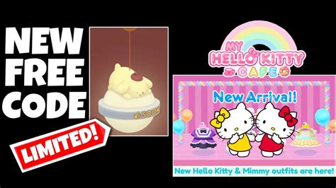 New Free Code My Hello Kitty Cafe New Outfit Shopping Hello Kitty Mimmy Hello Kitty Cafe Codes