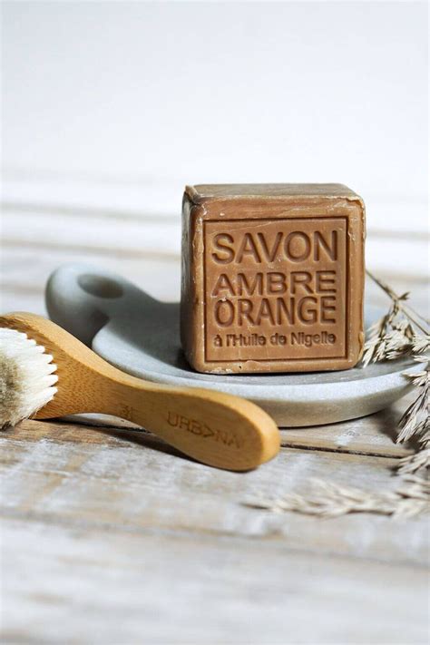 Amber Orange French Soap Cube Cultiverre