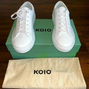 Koio Shoes Koio Mens Capri St Gen In Triple White Eu Size 41 Us Size 8 Brand New Poshmark