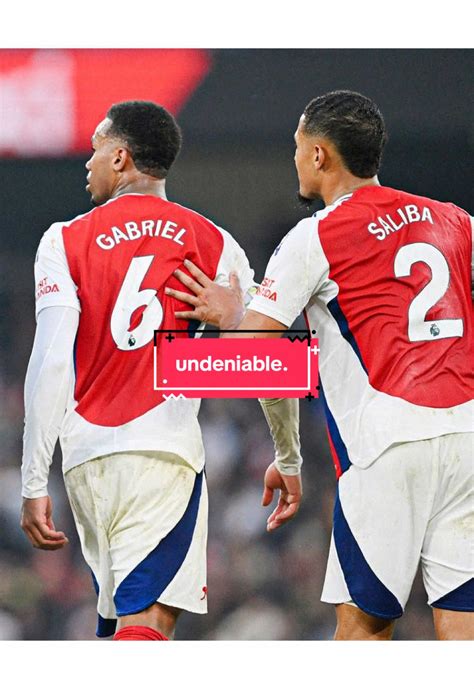 Gabriel And Saliba The Best Defensive Duo In Football Tiktok