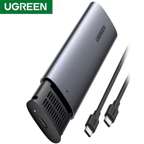 გარე მყარი დისკის ქეისი Ugreen Cm400 10902 Usb C Female To M 2 M Key 10g Enclosure C To C Cable