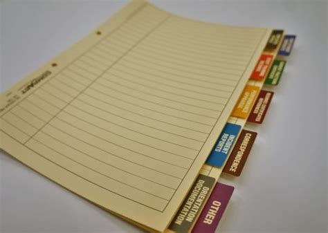 Staff Hr Tab Dividers Business Solutions Compact Business Systems