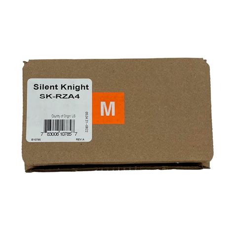 Silent Knight Sk Rza4 Remote Annunciator The Fire Alarm Supplier