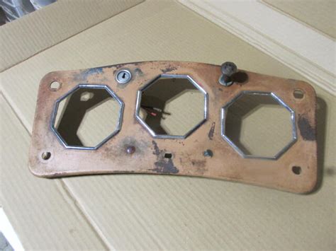 Sold Fs Mg Tf Dash Panel With Switches Surround And Gauge Bezzles