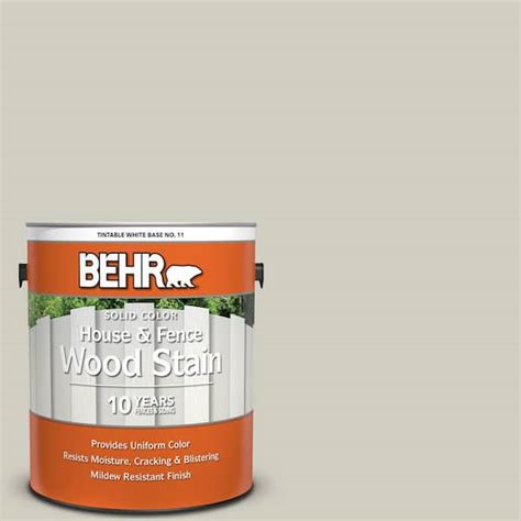 Behr 1 Gal N350 2 Sawgrass Solid Color House And Fence Exterior Wood