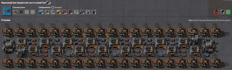 Ups Friendly Compact Beaconed Bot Based Iron Ore To Steel Furnace Bp