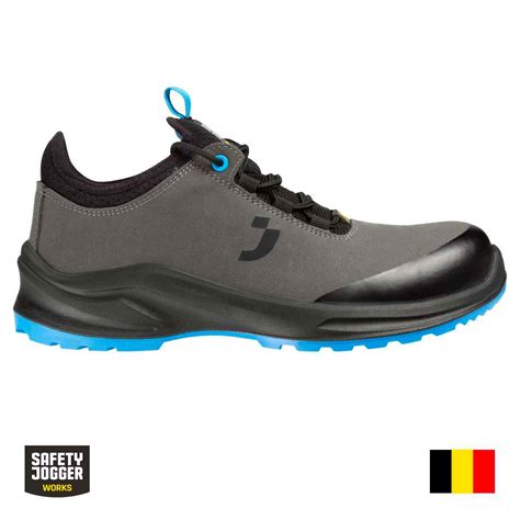 Кросівки Safety Jogger Modulo S3s Low Grey Blue Бельгія Купити