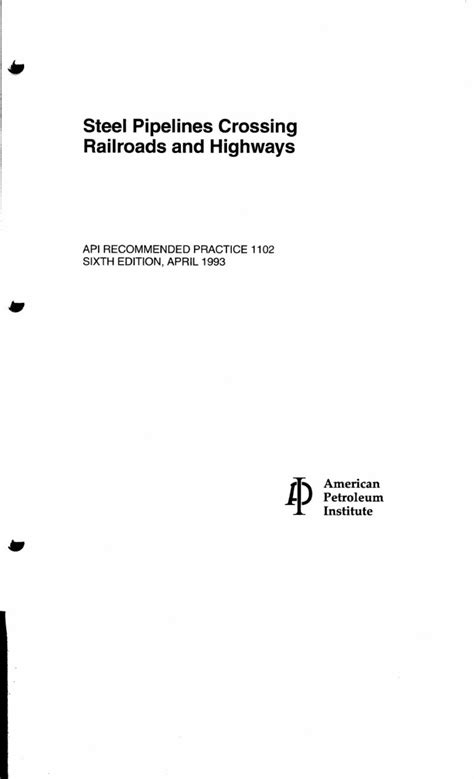 Api 1102 Calculation Spreadsheet For Api 1102 Pipelines Crossing Railroad Highways Pdf — Db