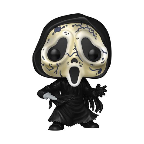 Pop Ghost Face Distressed Mask