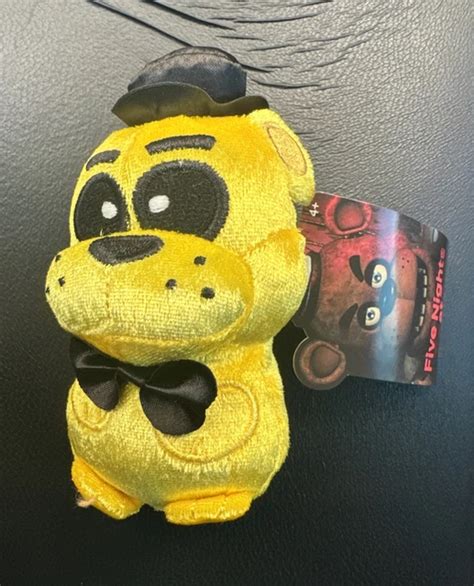 Jazwares Five Nights At Freddys Fnaf 4 Mini Plush Golden Freddy New W