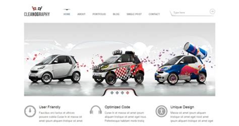 汽车企业css网站模板 公司企业 Toy模板网