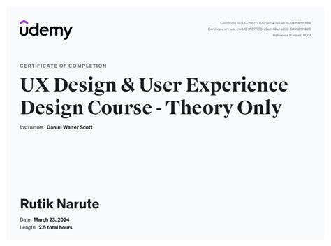 Rutik Narute On Linkedin Uiuxmastery Udemysuccess Designtheory Userexperience