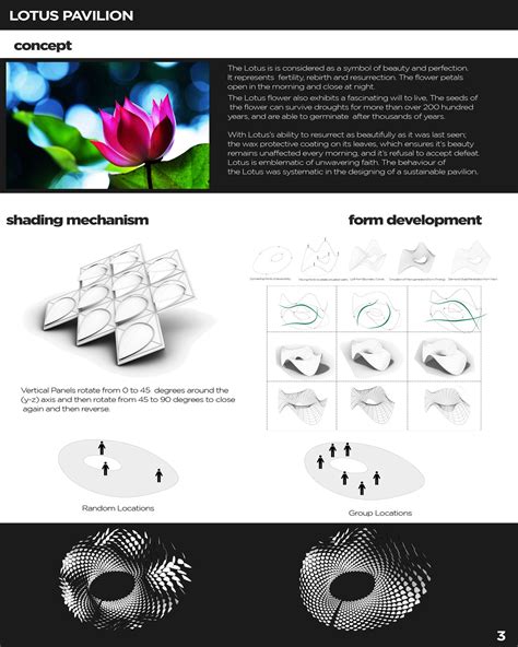 Lotus Pavilion Conceptual Architecture Project