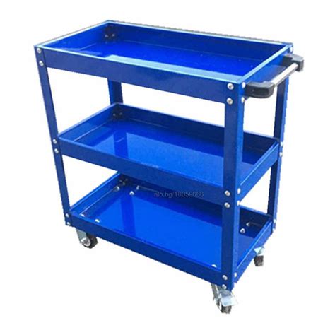 Количка за инструменти с 3 рафта Инструменти Русе Идеален избор за организиране на ваш