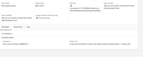 Nitish Mishra On Linkedin 🔧 Automating Aws Ebs Snapshots Every Hour With Native Aws Services