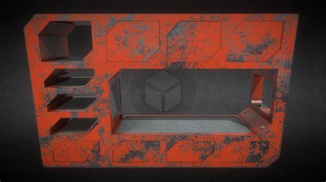 Sci Fi Bed Grunge Open3dsea