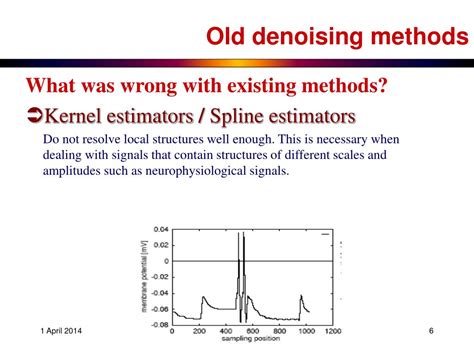 Ppt Denoising Using Wavelets Powerpoint Presentation Free Download