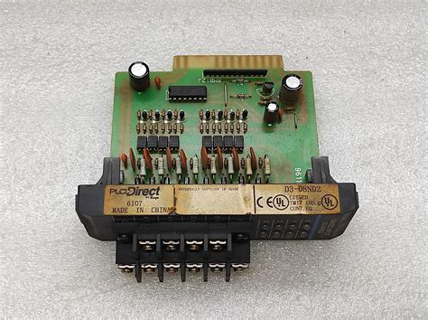 PLC DIRECT D3 08ND2 INPUT MODULE