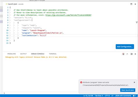 If A Debug Session Fails Show A Modal Error Not A Notification