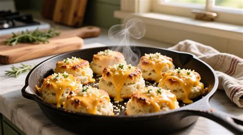 Perfect Bisquick Garlic Cheese Biscuits Recipe In 20 Minutes