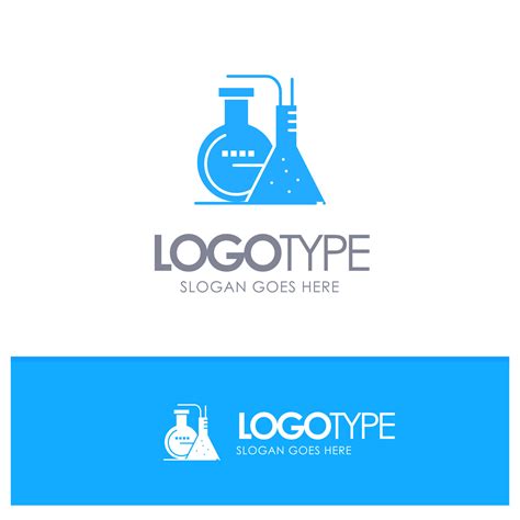 Chemicals Reaction Lab Energy Blue Solid Logo With Place For Tagline 14805969 Vector Art At Vecteezy