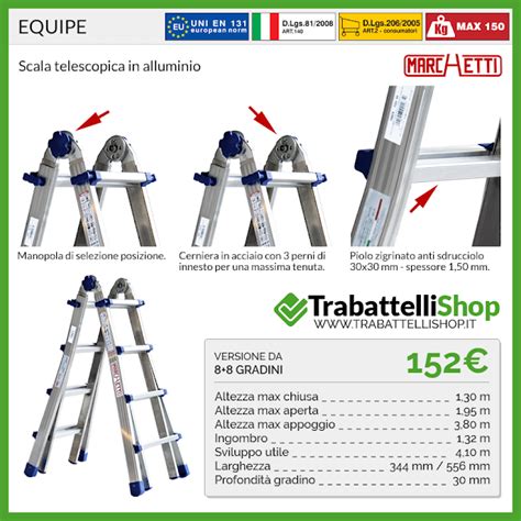 Scala In Alluminio EQUIPE
