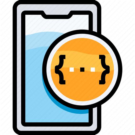 App Coding Develop Development Device Smartphone Icon Download