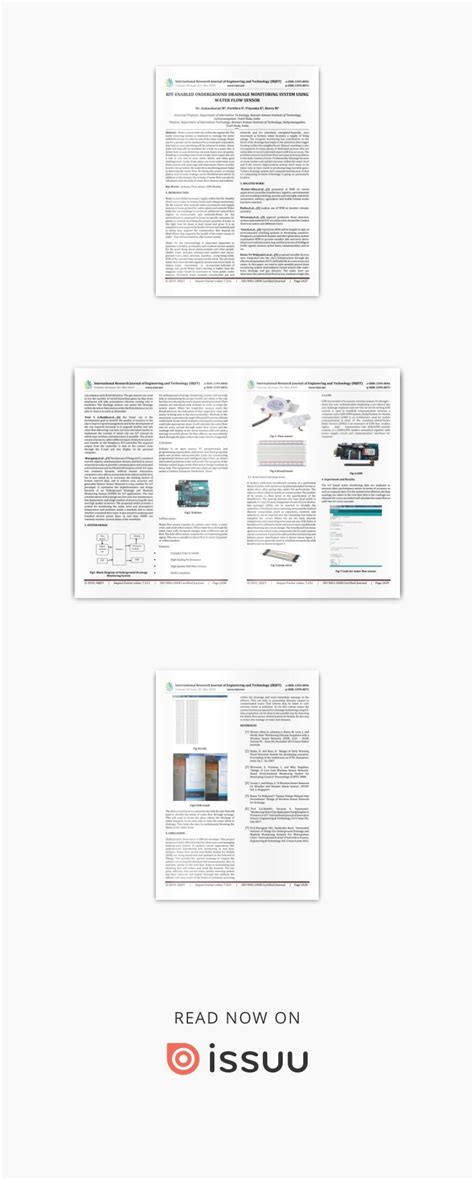 Iot Enabled Underground Drainage Monitoring System