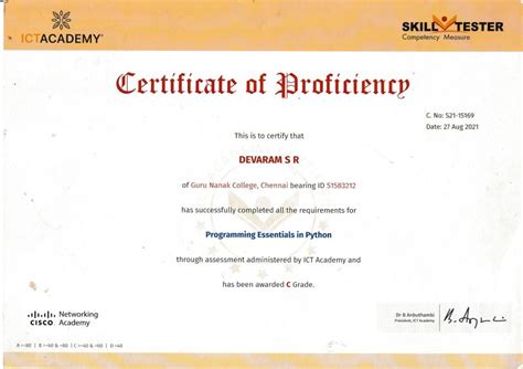 New Linkedin Profile Programming Essentials In Python Devaram S R