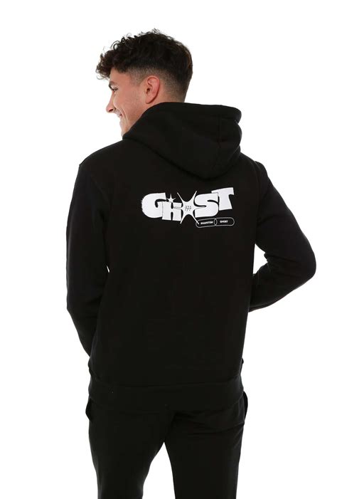 Hoodie Ghost Czarna 7more7