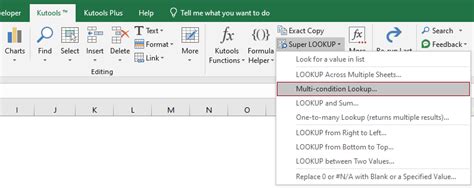 Easily Vlookup With Multiple Criteria In Excel