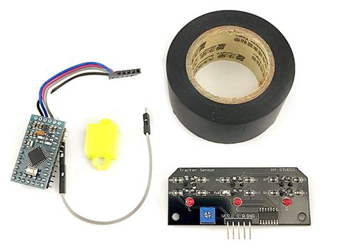 webduino 自走車循跡升級套件 材料包 產品總覽 webduino web × arduino
