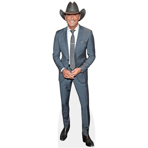 Tim Mcgraw Grey Suit Cardboard Cutout Celebrity Cutouts