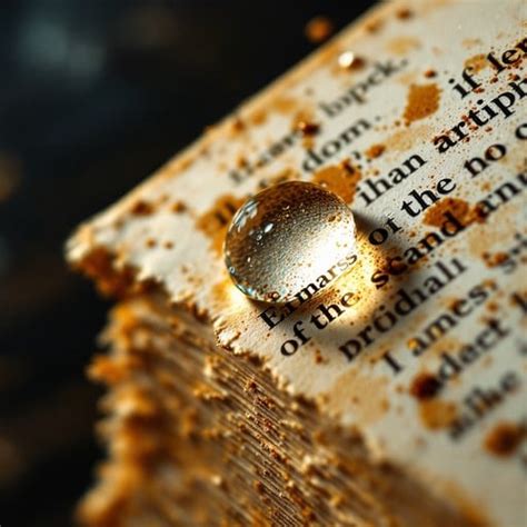 Free Knowledge Through Droplet Image Droplet Magnification Book