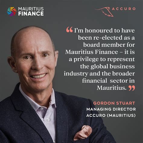 Gordon Stuart Tep Fpsa Cta On Linkedin Thank You To All The Members Of Mauritius Finance