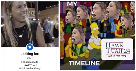 Hawk Tuah Girl Memes 19 Gems From The Viral Lady