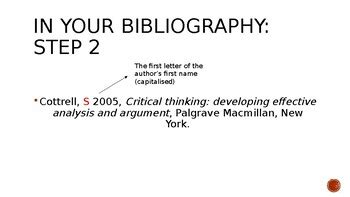 Harvard Referencing Guide By Kelly Jackson TPT