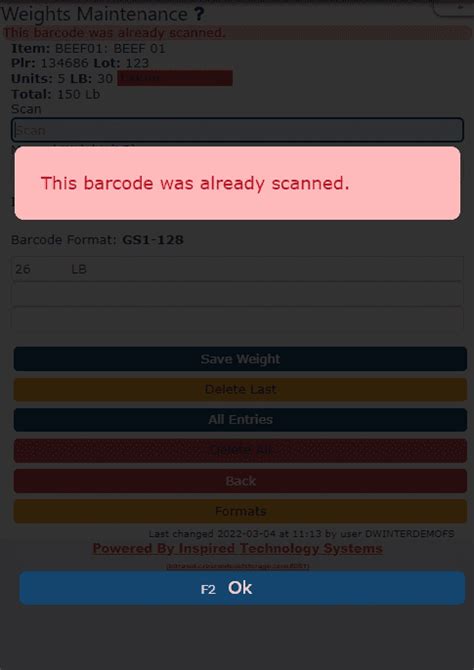 Storage Model Software Warehouse RF Scanning RF Scanning Daily Imaging Inspired ERP