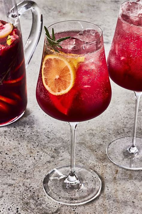 No Added Sugar Sangria Mocktail Recipe