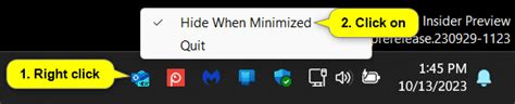 Turn On Or Off Hide Outlook Taskbar Icon When Minimized In Windows Windows Forum